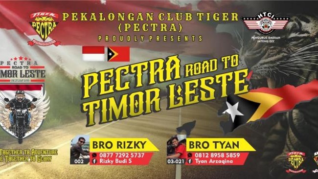 Honda Community - Pekalongan Club Tiger (PECTRA) ROAD TO TIMOR LESTE